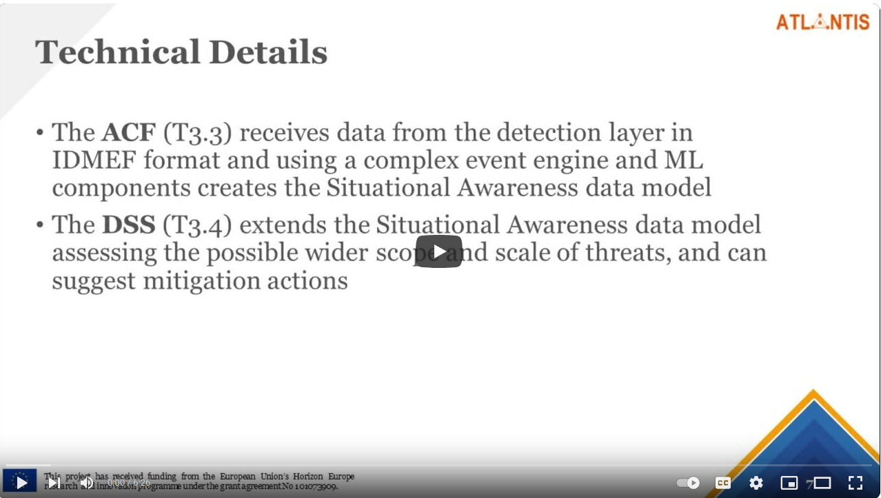 ATLANTIS TRAINING MATERIAL#1: ATLANTIS ACF and DSS Framework - Atlantis